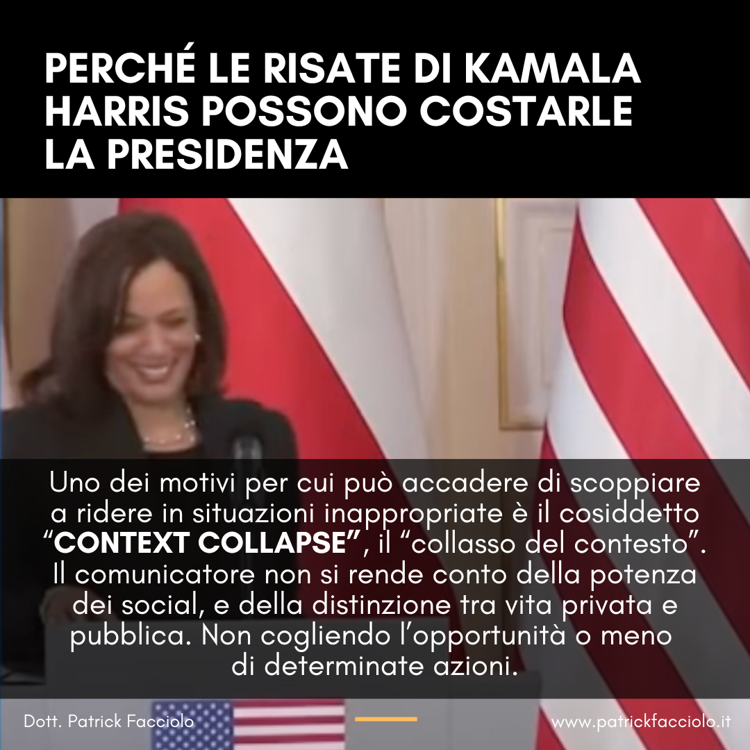 Le risate di Kamala Harris e il Context Collapse